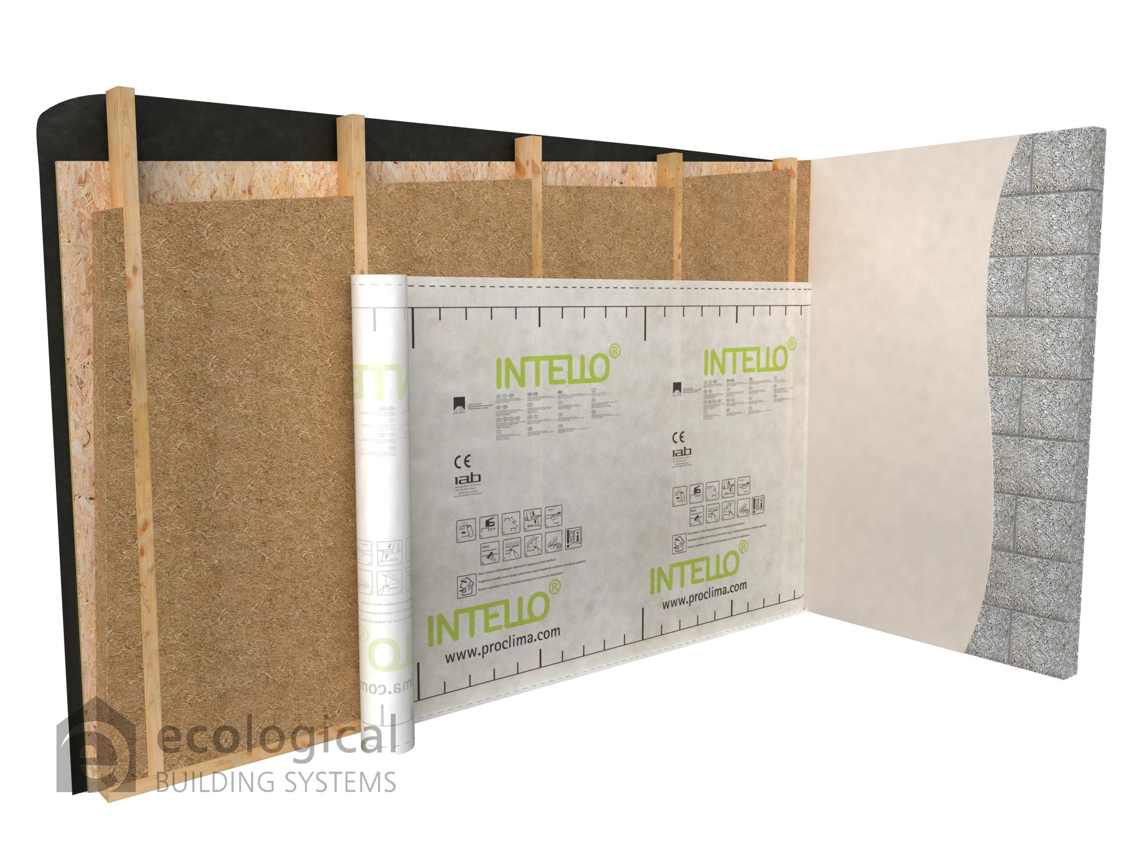Pro Clima Intello Plus - Airtight Vapour Control Membrane | Ecological Building Systems